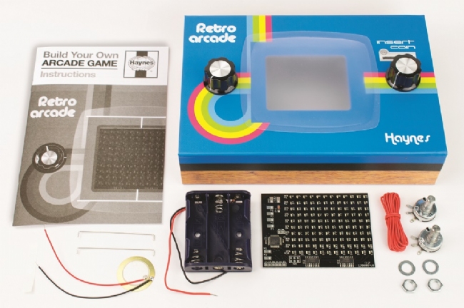 Eight Electronic Kits | HAYNES RETRO ARCADE KIT | 504066
